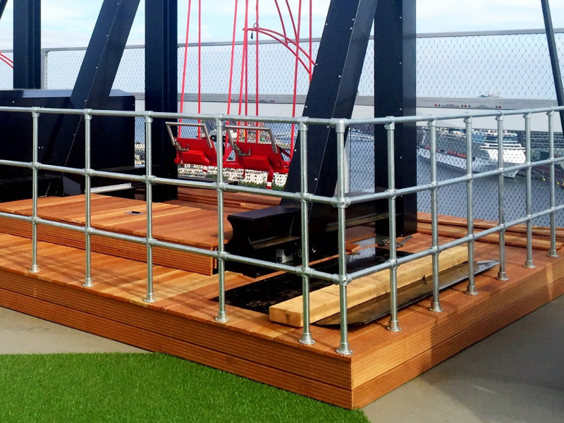 Stalen frame op maat – duurzaam & sijlvolle steigerbuizen